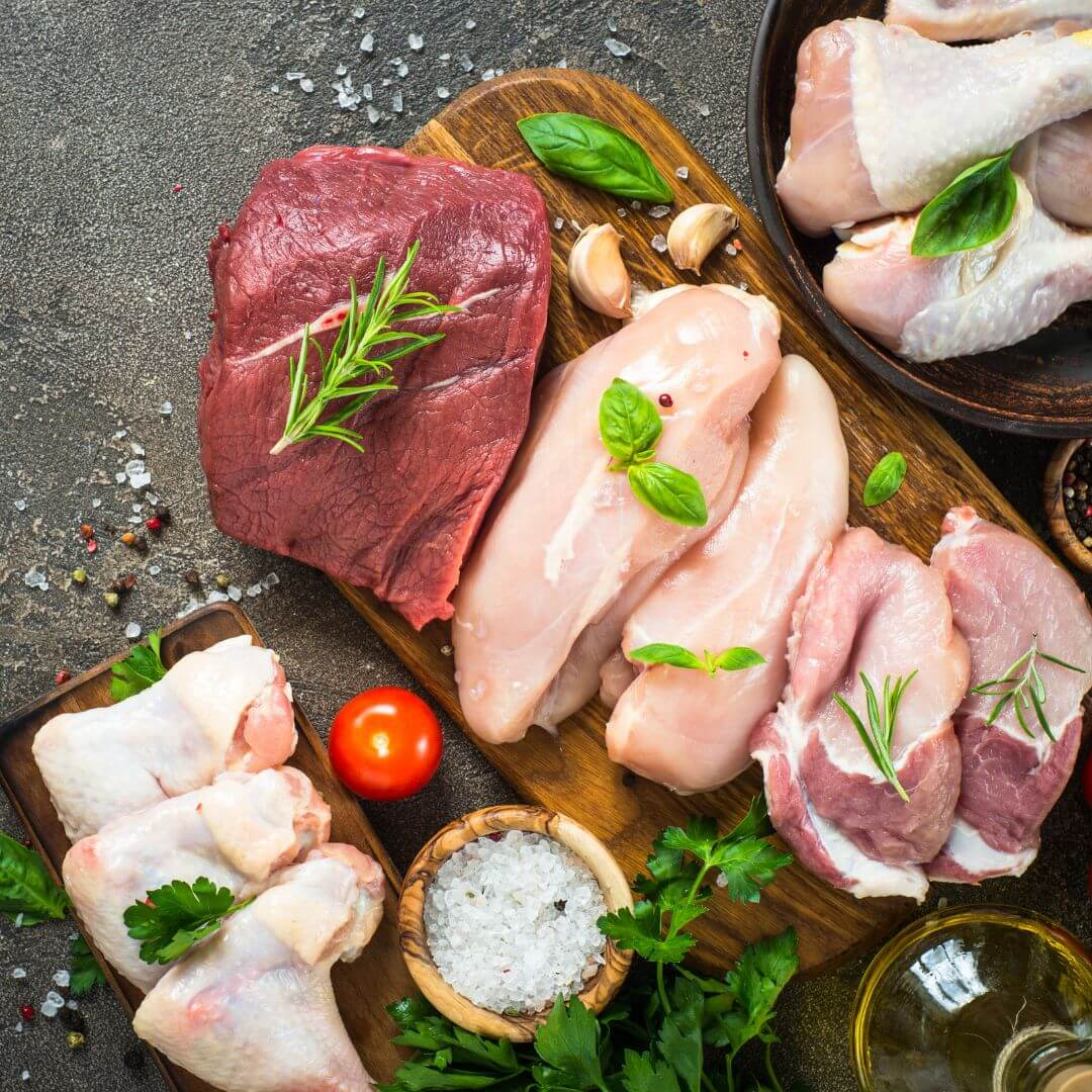 Meat, Poultry, Seafood Section – Fresh and Green