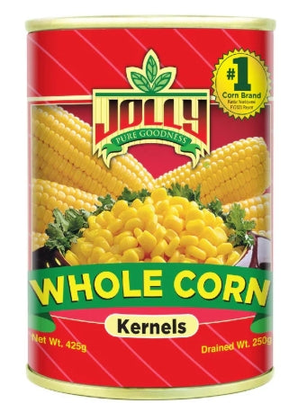 G - Jolly Whole Corn Kernels 425g – Fresh and Green