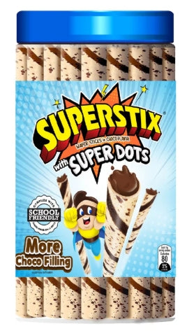 G - Super Stix Wafer Sticks in Choco Flavor with Super Dots 330g ...