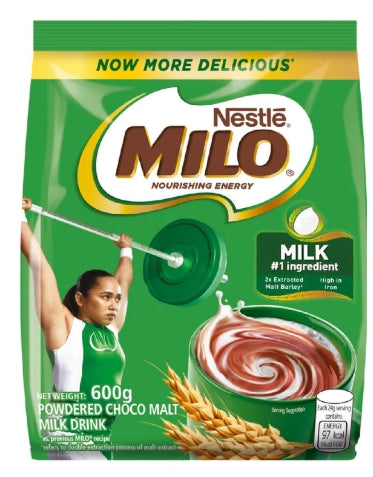 G - Milo Powdered Choco Malt Milk Drink 600g – Fresh and Green