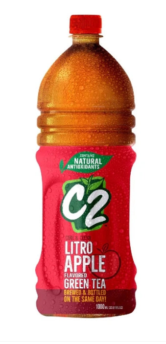 G - C2 Litro Apple Flavored Green Tea 1L – Fresh and Green