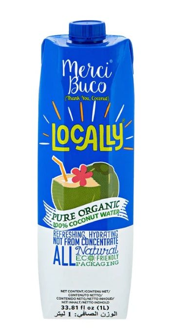 G - Merci Buco Locally Pure Organic 100% Coconut Water 1L – Fresh and Green