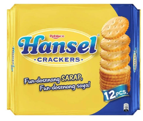 G - Hansel Plain Cracker 10packs of 12pcs – Fresh and Green