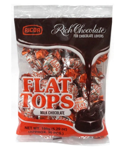 G - Ricoa Flat Tops Milk Chocolate 30s – Fresh and Green