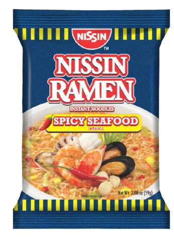 G - Nissin Ramen Instant Noodles Spicy Seafood Mami 59g – Fresh and Green