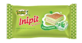 G - Lemon Square Inipit Buko Pandan Cake Sandwich 10x23g – Fresh and Green