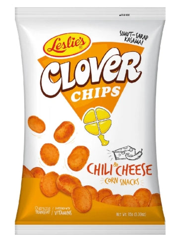 G - Clover Chips Corn Snacks Chili & Cheese 85g – Fresh and Green