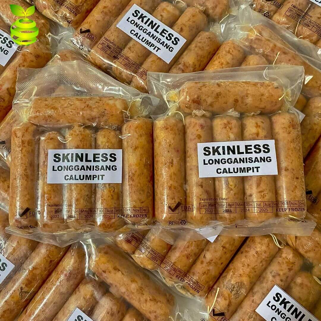 Pork - Skinless Calumpit Longganissa (6pcs/pack) – Fresh and Green